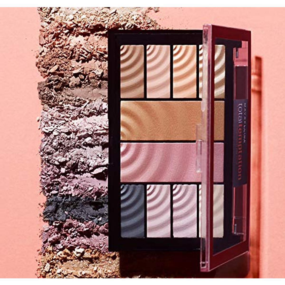 Maybelline Total Temptation Eyeshadow + Highlight Palette, 0.42 oz.