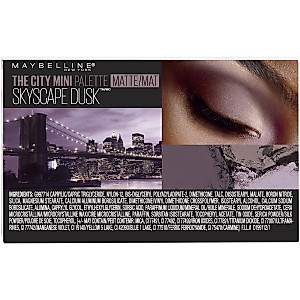 Maybelline New York The City Mini Eyeshadow Palette Makeup, Skyscape Dusk, 0.14 oz.