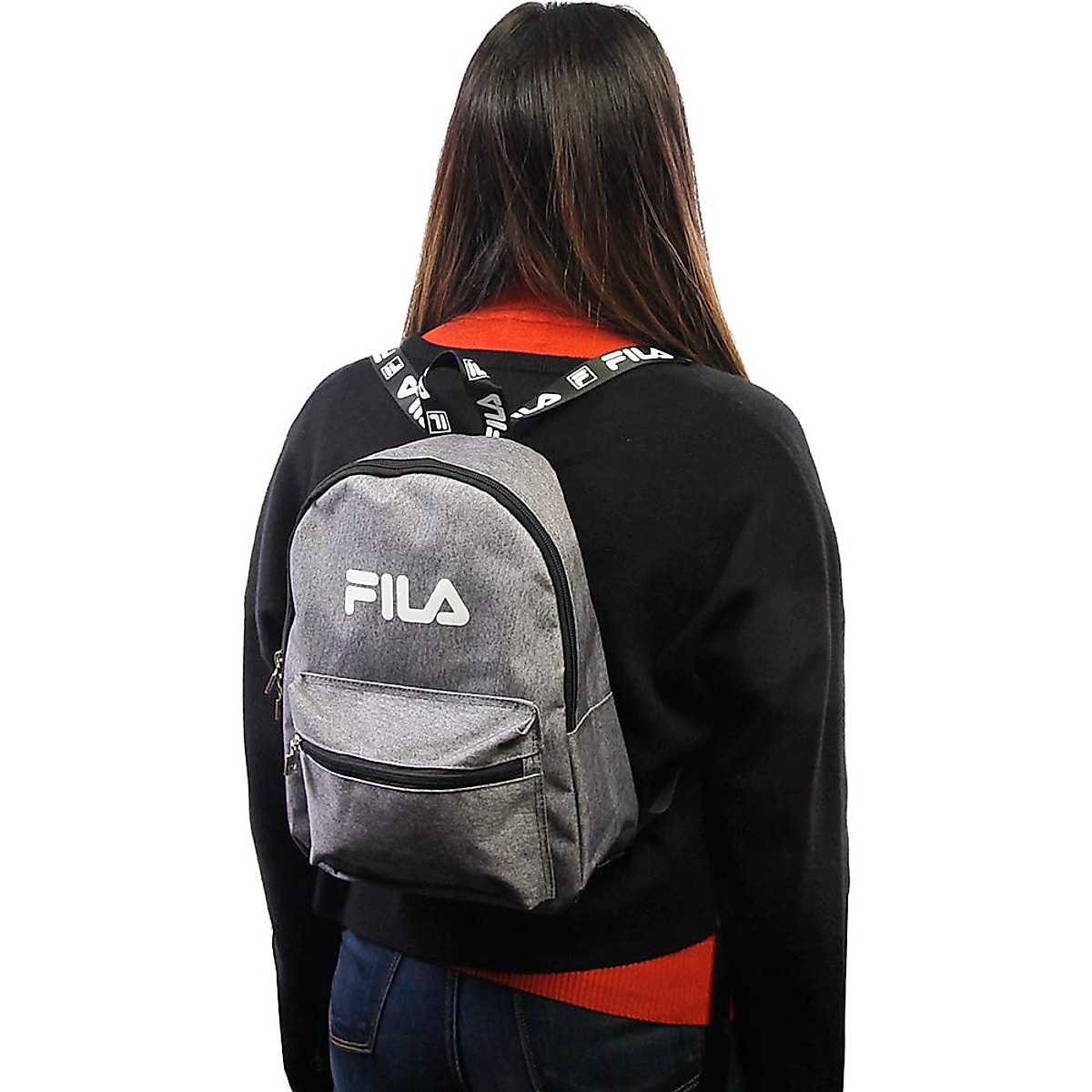 Fila Women's Hailee 13-in Backpack, Heather Grey, One Size