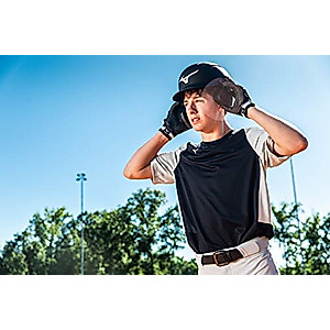 Mizuno Aerolite Crew Baseball Jersey, Grey, Medium