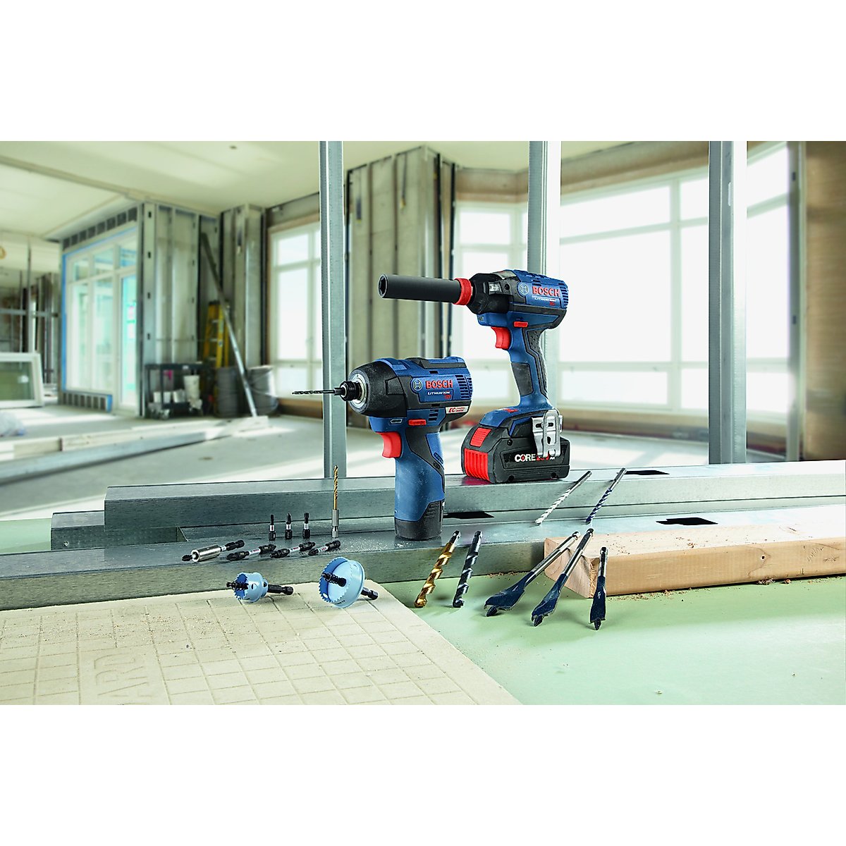BOSCH CCSPHV208 8-Piece Assorted Set 2 In. Impact Tough Phillips Power Bits with Clip for Custom Case System