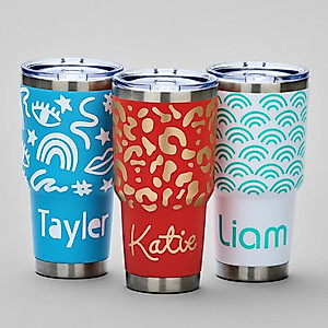 Cricut Smart Permanent Vinyl (13in x 12ft, Red) for Explore and Maker 3 - Matless cutting for long cuts up to 12ft