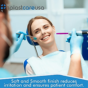 High Volume Evacuator HVE Tips - 100 HVE Suction Tips Dental Disposable - Vented Evacuation Aspirator Tips with Smooth Edges (Rainbow Assorted - 100 Pack) by PlastCare USA