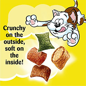 TEMPTATIONS ShakeUps Crunchy and Soft Cat Treats, Clucky Carnival Flavor, 5.29 oz. Pouch