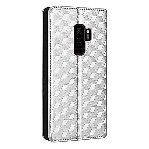 Case Compatible with Samsung Galaxy S9 Plus,Leather Case with Card Slot.Wallet Design,Stereoscopic Patterns.Standable Case