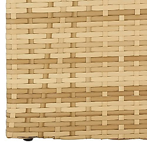 SAFAVIEH Outdoor Collection Rita Natural Woven Rectangular Flower Rack