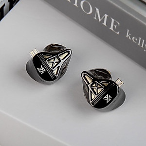 KZ DQS Wired Earbuds Dynamic Driver in Ear Monitor Headphone Semi-Open HiFi Bass Earphone 2pin 3.5mm Gaming Earbuds (Without Mic)