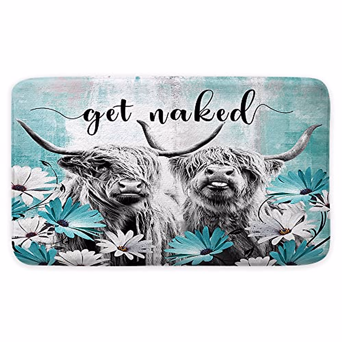 Bcsewcg Get Naked Bath Mat Set