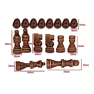 Non-Toxic Chess Game Set International Chess Set, International Chess Game Set, Durable Adult for Children Improve Parent-Child Interaction