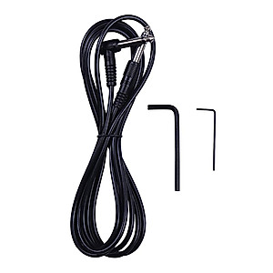 Exquisite Stylish IB Bass Guitar with Power Line and Wrench Tool (Burlywood)