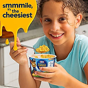 Kraft Macaroni & Cheese Paw Patrol Shapes Dinner 1.9 oz Cups, 4 Count(Pack of 1)