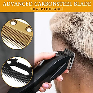 FX802G Replacement Blades Compatible with BaByliss-PRO Clippers, Barberology Blades Replace for FX870, FXF880, FX810, FX825, FX673N