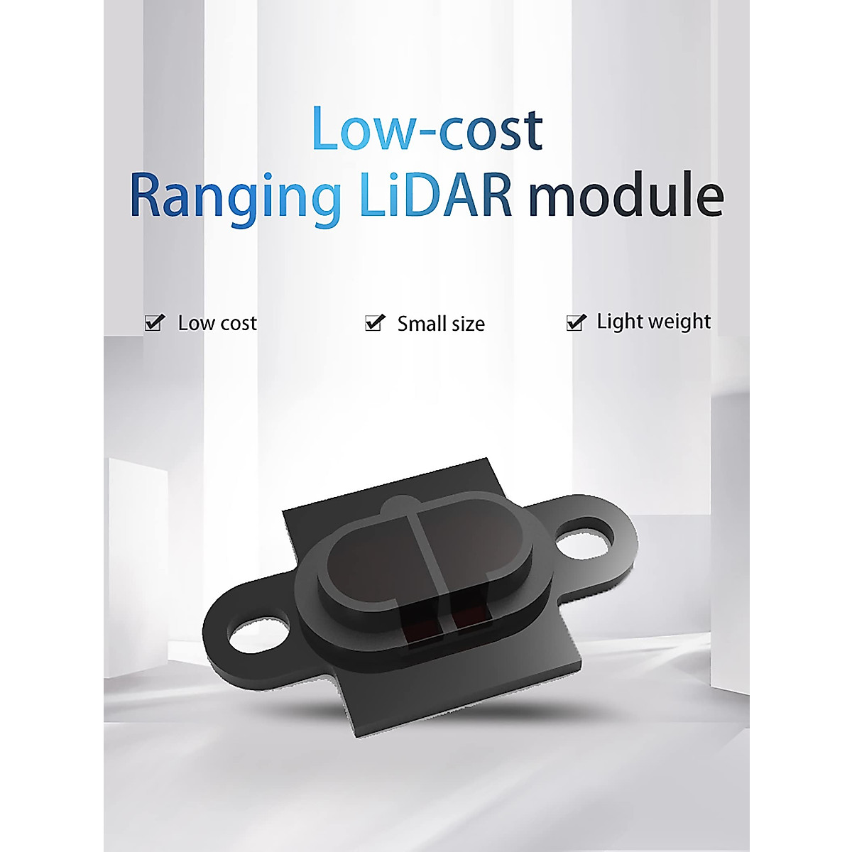 TF-LC02 Lidar Sensor 3cm-200cm Short-Range Distance Single-Point Ranging Finder Module UART/IIC Compatible with Pixhawk and Raspberry Pi for Drone/Robot Obstacle Avoidance