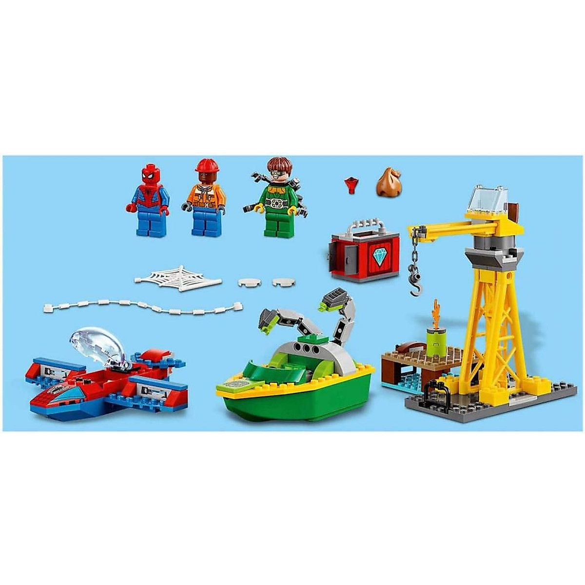 LEGO Marvel Spider Man Spider-Man: Doc Ock Diamond Heist 76134 Building Kit (150 Pieces)