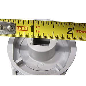 Spa Hot Tub Reinforced Diverter Handle Knob 4" Long 2" Wide Gray How to Video