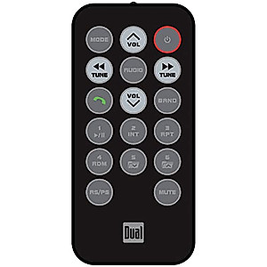 Dual DM720 7-Inch Double-DIN in-Dash Mechless Receiver with Bluetooth