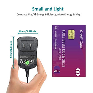 Basicvolt 18W DC 12V Power Supply Universal Power Adapter 3V 4.5V 5V 6V 7.5V 9V 12V 1A 1.5A AC DC Power Cord for LED Strip Light Router Speaker CCTV Camera Tablet and More Household Electronics