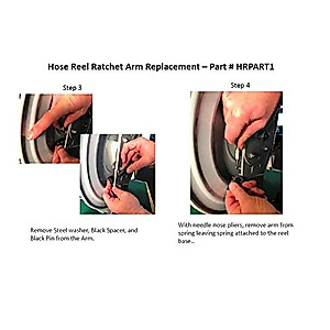 Primefit HRPART1 Locking Cam and Spring assembly - Replacement part for Primefit HRRUB380503 Air Hose Reel