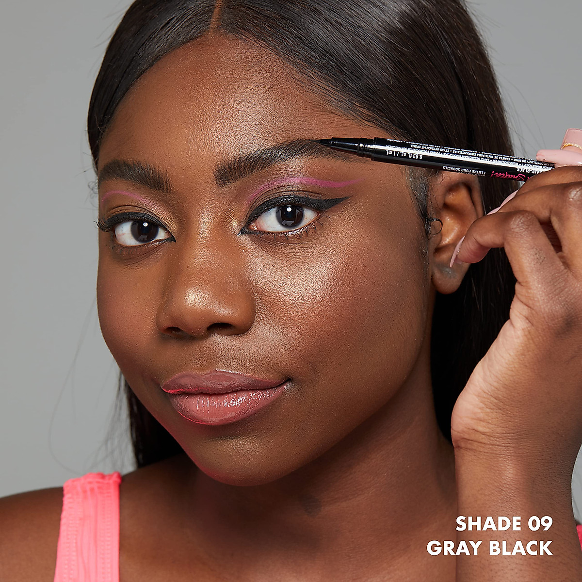 NYX PROFESSIONAL MAKEUP Lift & Snatch Eyebrow Tint Pen, Gray Black