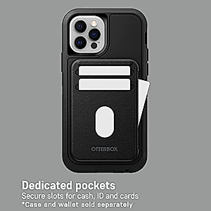OtterBox Detachable Wallet (Case Sold Separately) for MagSafe - iPhone 12 Mini, iPhone 12, iPhone 12 Pro, iPhone 12 Pro Max, iPhone 13 Mini, iPhone 13, iPhone 13 Pro, iPhone 13 Pro Max