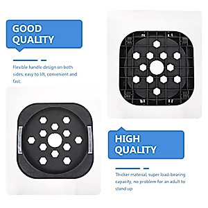 Luxshiny Shelving Brackets Propane Tank Propane Tank Base Gas Round Tank Tray, Cylinder Stabilizing Base With Wheels And Handles Propane Tank Mount Propane Tank Gauge