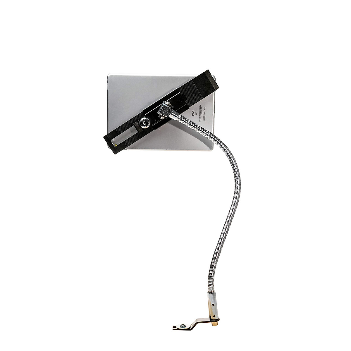 Gooseneck Car Mount – CTA Secure Gooseneck Car Mount with Lock and Key Security System for iPad 10th Gen 10.9" - iPad 7/8/9 Gen 10.2" - Surface Pro 4 - Surface Go 3 - Galaxy Tab S3 - Black (PAD-SGCT)