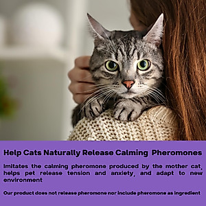 Confetti Sky Calming Collar for Cats [4 Pack] for All Cats Size and Breed | Adjustable & Breakaway Design | Cat Pheromone Collar for Stress and Anxiety Relief | Lasts up to 30 Days