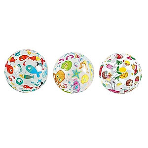 Veemoon 3pcs Birthday Games Toddlers Swimming Game & Animals Design Inflatable Bulk Summer Activitiesrandom Colorful Favor Decorations Toy Clear Party Toys Activities Beach Lively Water