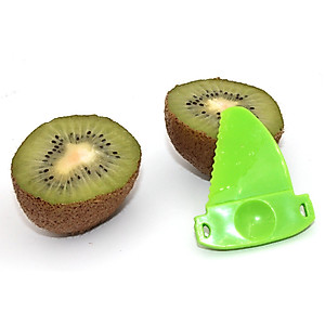 ZRAMO® TH502 Green Kiwi Fruit Cut Digging Core Twister Slicer Kitchen Peeler Tool Cutter Device for Fruit Salad