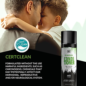 NO NONSENSE Conditioner 2-Pack (2x 8 Fl Oz) - EWG VERIFIED ™ - Organic - All Natural | Cruelty Free | Vegan. Free of harsh ingredients such as parabens and sulfates.