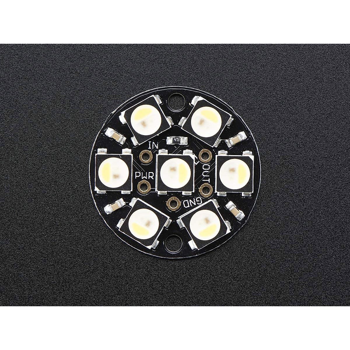 Adafruit Industries NeoPixel Jewel - 7 x 5050 RGBW LED w/Integrated Drivers - Natural White - ~4500K