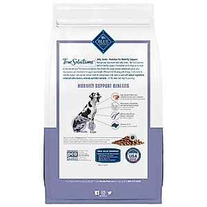 Blue Buffalo True Solutions Jolly Joints Mobility Care Natural Dry Food for Adult Dogs, Chicken, 24-lb. Bag