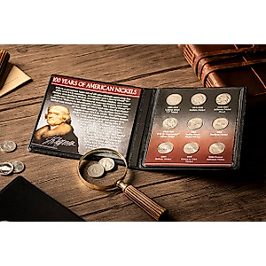 The American Five Cent Nickel Collection - 100 Years of Nickels