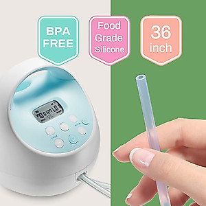 Replacement Tubing for Spectra S2 Spectra S1 Spectra 9 Plus, BPA Free Replace Spectra Tubing Avent/Ameda Tubing Made by PumpMom(Not Original Accessories)