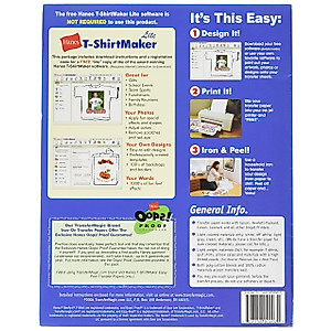 Transfer Magic Ink Jet Transfer Paper 8.5"X11" 7/Pkg