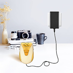 PKPOWER AC Adapter for Braun Silk Epil Lady Shaver Epilator EE110 5306 5316 5317, Power Supply for Braun Silk Epil 3 Perfection SE3170 SE3270 Pl-41-77 V-3 PI-41-77 V-3