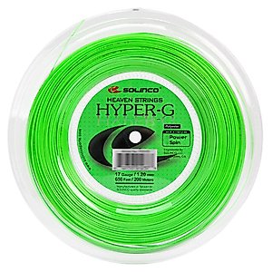Solinco Hyper-G (17-1.20mm) Tennis String Reel (656ft / 200m)