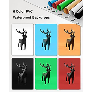 Glendan Portable Photo Studio Light Box,12"x12" Professional Dimmable Shooting Tent Kit with 112 LED Lights & 6 Backdrops for Jewelry and Small Items Product Photography