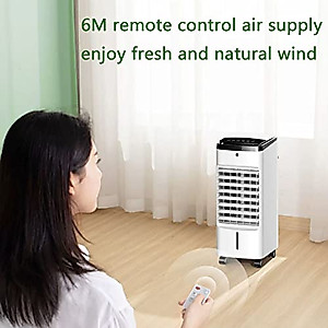 Portable air conditioner,3-IN-1 Air Cooler,cooling fan,Clean air,wide angle blower,move silently,ac unit for bedroom,humidifier,power saving,suitable for bedroom,office,camping room