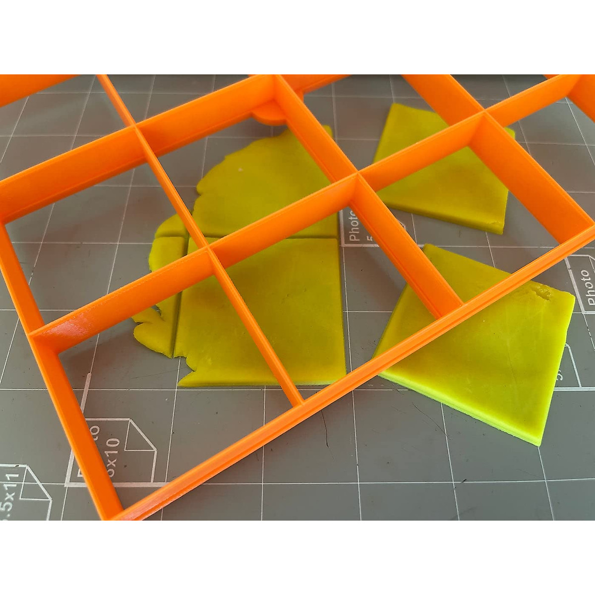 16x2 inch size squares Multi cutter (8”x8”)