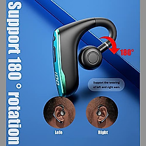 Bone Conduction Headphones Open Ear Headphones Noise Reduction Headphones Bluetooth Workout Headphones Open Ear Earbuds for Sports Over The Ear Headphones Wireless Bluetooth