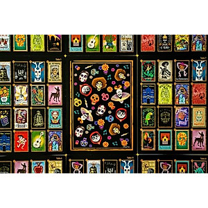 Coco Remember Me Loteria Game - Custom Artwork from Disney Pixar Film, Inspired by Mexican Culture