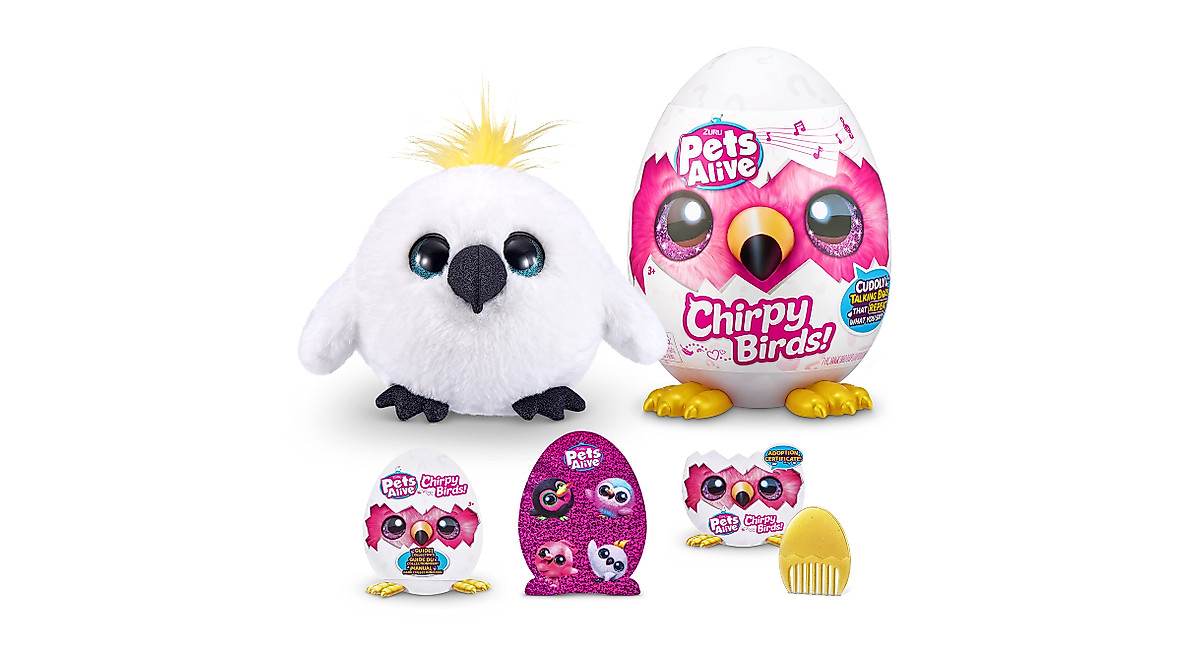 Chirpy Birds Electronic Pet by ZURU - 5 Surprises