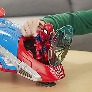 Playskool Heroes Marvel Super Hero Adventures Spider-Man Jetquarters