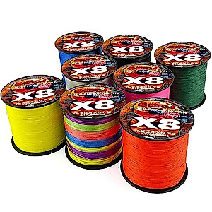 X8 Pro Super Smooth Wear-Resistant Lure Sea Fishing Boat Fishing PE Line Carp Squid Fishing Accessories