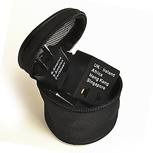 Ceptics International Worldwide Travel Plug Adapter 5 Piece Set, Great for Cell Phones, Battery Chargers, Laptops to Work in Most Countries