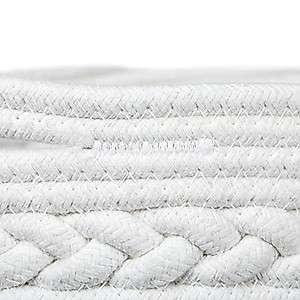 Midlee Oval Braided Handle Toys Basket