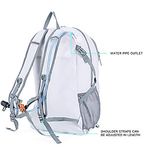 Sharkborough NODLAND Light Weight Packable Backpack Hiking 45L Foldable Water-Resistant Daypack Rucksack