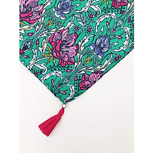 Moss Rose Women's Beach Cover up Swimsuit Kimono with Bohemian Floral Print, Loose Casual Resort Wear