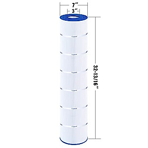 Cryspool Pool Filter Cartridge Compatible with Hayward CX1280RE,SwimClear C5025, C5030,C5000, PA131-PAK4, Unicel C-7494, C5020,Filbur FC-1227, 4 ×131 sq.ft, 4 Pack